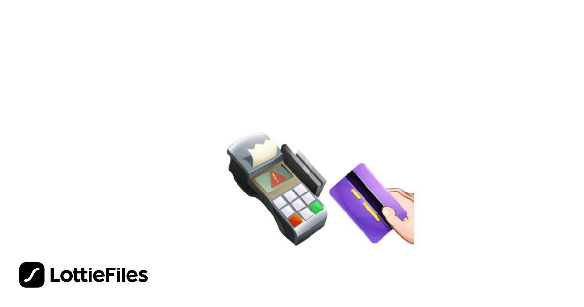 Free Card Fail Animation by Eduardo | LottieFiles