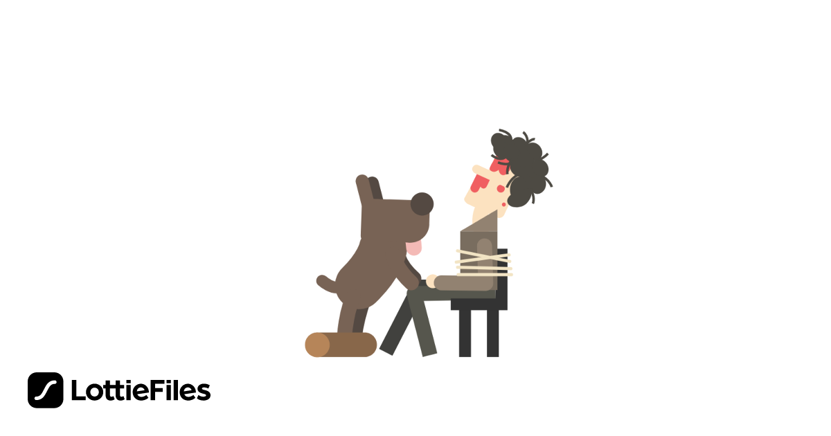 Free Loyal Dog Animation by Bashir | LottieFiles