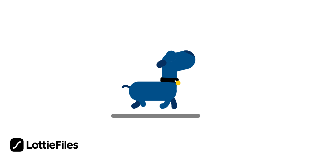 Free Dog Running Animation by Free | LottieFiles