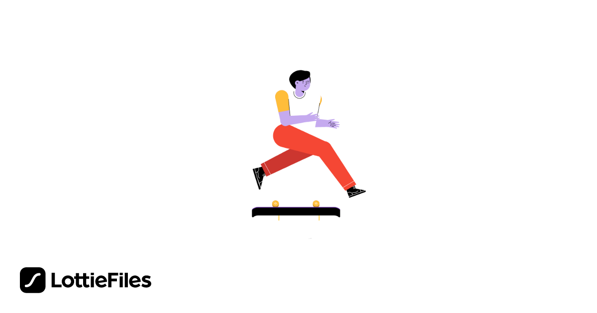 Free Kickflip Animation by Andrin | LottieFiles