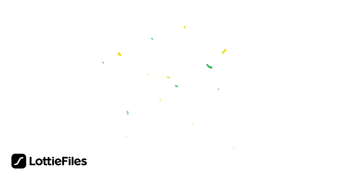Free Confetti rain Animation by Lucas | LottieFiles