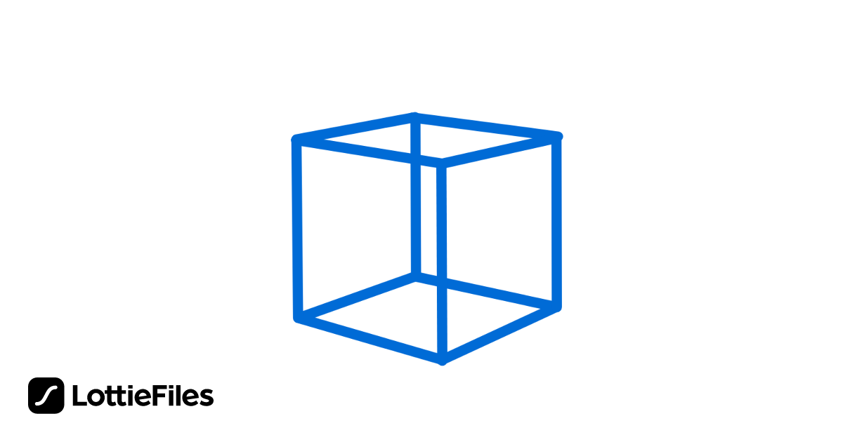 Free cube transparent Animation by Hennink | LottieFiles