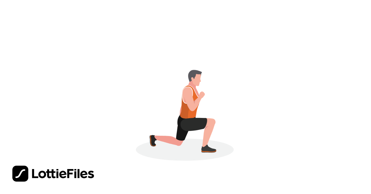 Free Split Jump Exercise Animation by Dinh | LottieFiles