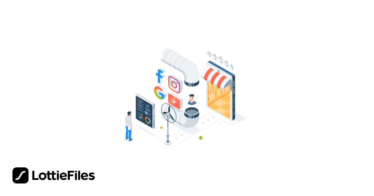 Free Traffic Animation by laptop | LottieFiles