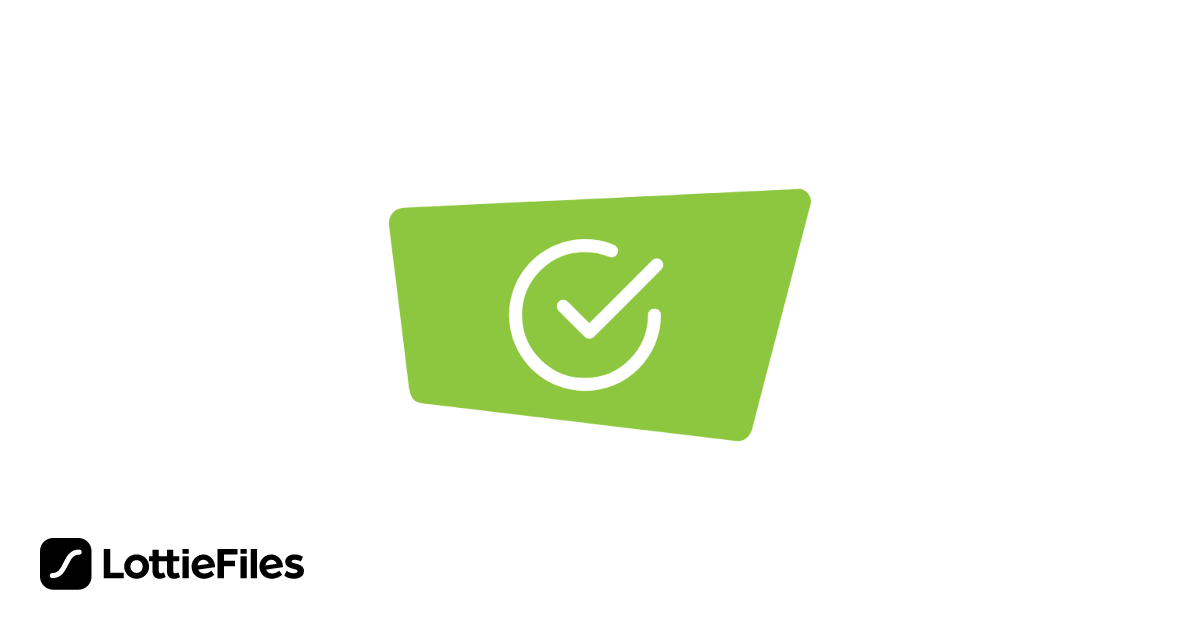 Free Ok Checked Animation by Khalil Oueslati | LottieFiles