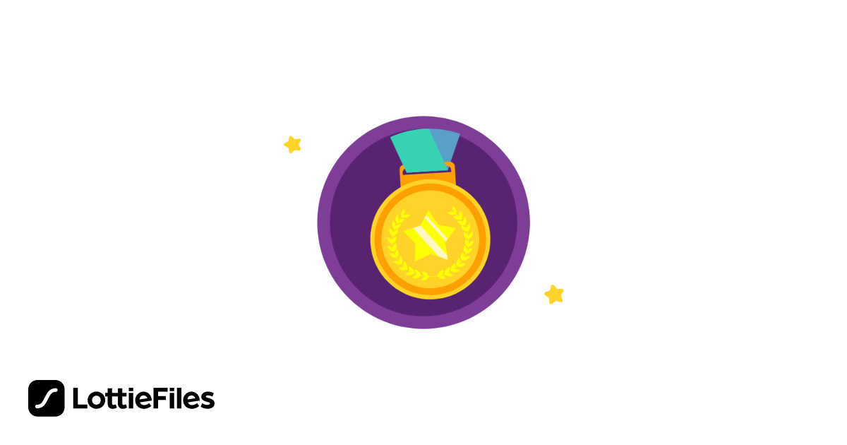 Free Medal animation Animation by Arun | LottieFiles