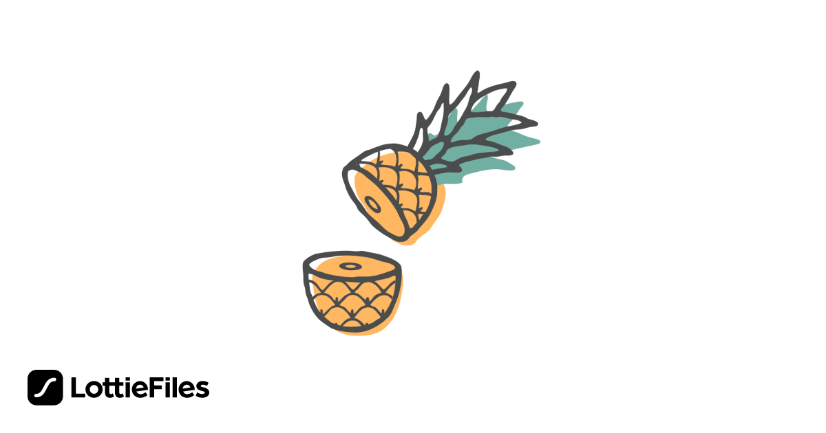 Free Pineapple Animation by Hill Motion | LottieFiles