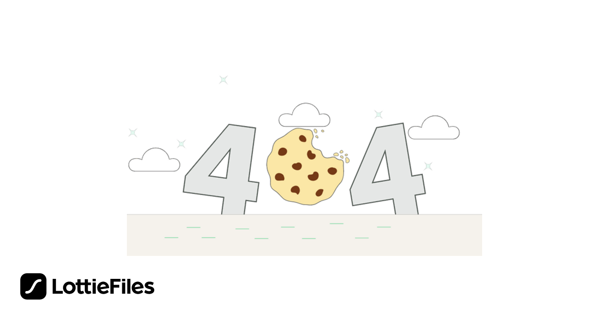 Free 404 Error Animation by Sherin | LottieFiles