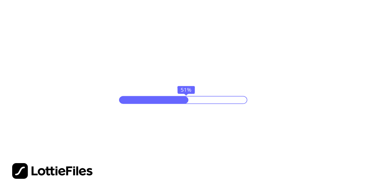 Free Progress bar Animation by Lokman Hossain | LottieFiles