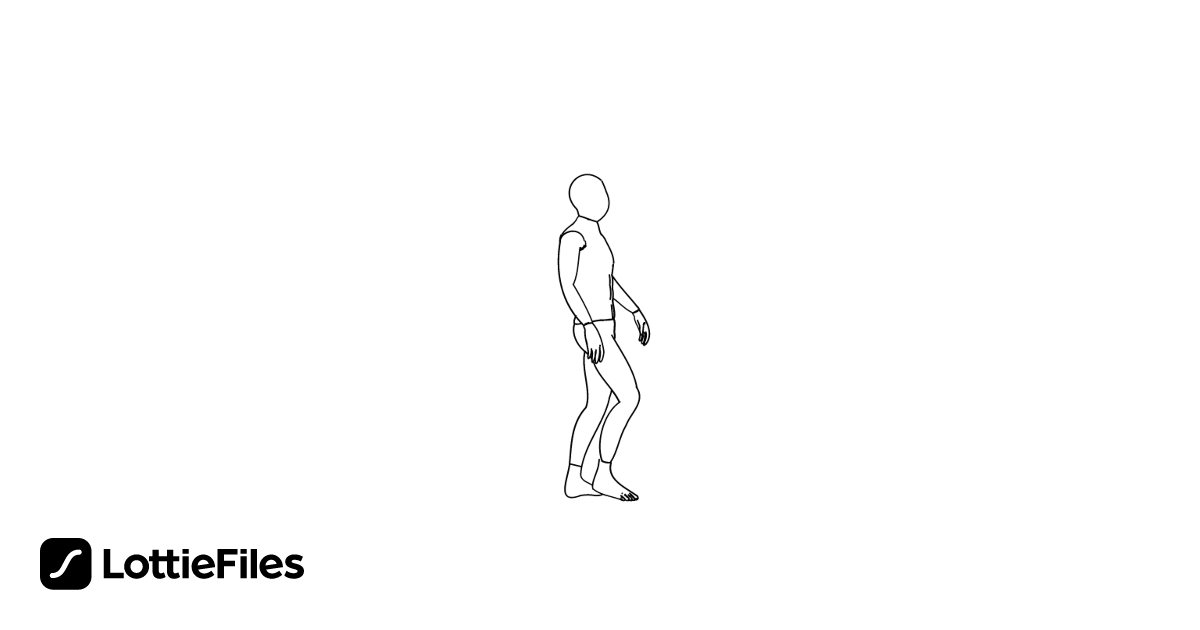 Free Strut Walking Animation by Osama | LottieFiles