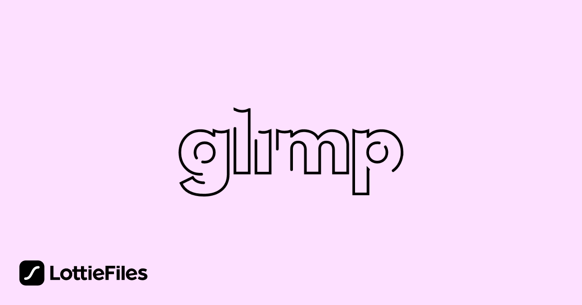 Free Logo animation of glimp Animation by Syed Haider Ali | LottieFiles