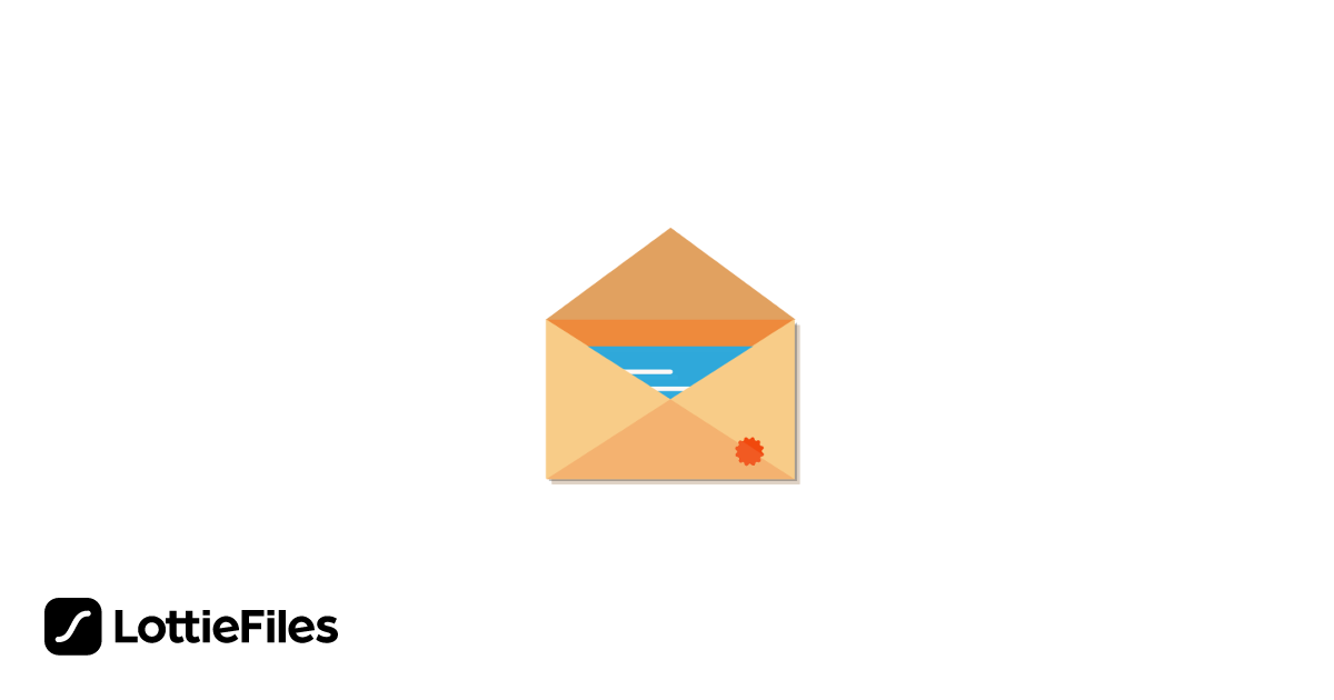 Free Send a letter Animation by Vladislav | LottieFiles