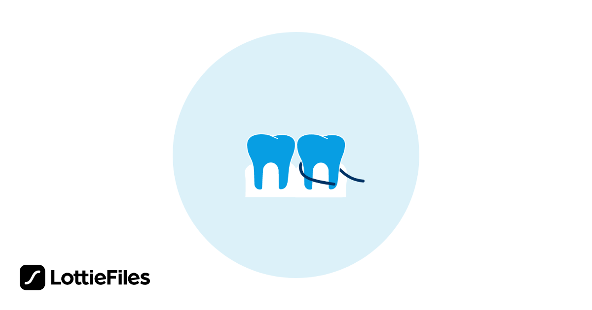 Free Dental floss Animation by Osama | LottieFiles