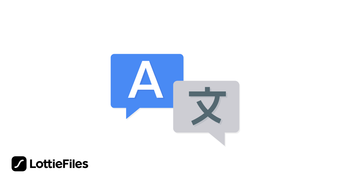 Free Translate Animation by Tahir | LottieFiles