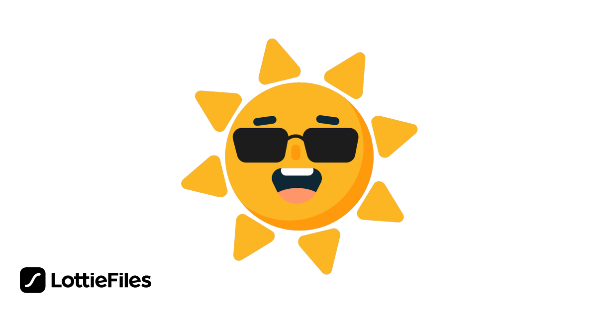 Free Happy SUN Animation by NEKOFY | LottieFiles