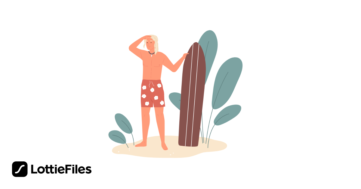 Free Surfer Animation by Artem | LottieFiles