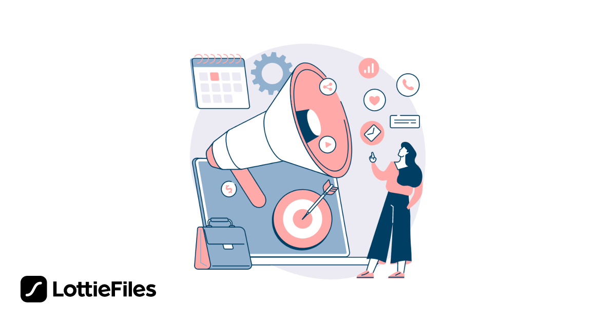 Free Marketing Animation by Julien Moret | LottieFiles