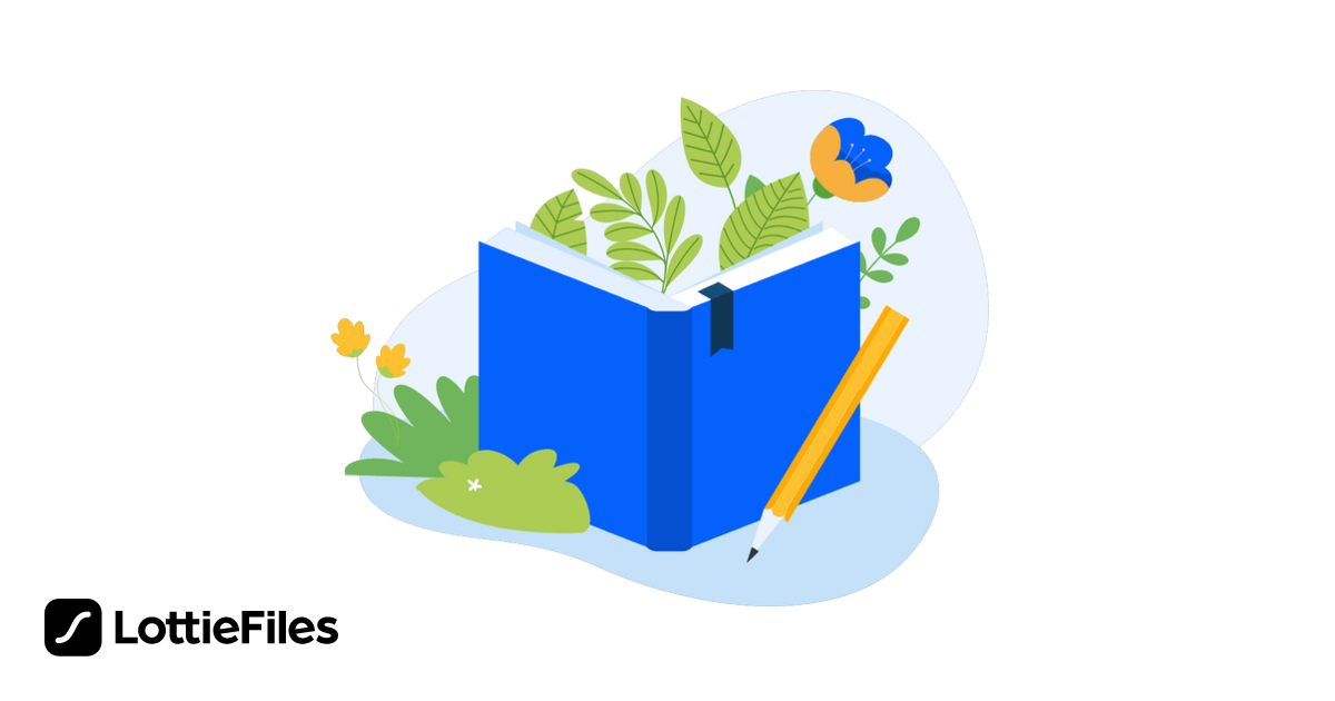 Free Students Tools Notebook Pencil Animation by Abdul Latif | LottieFiles