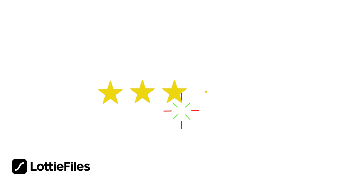 Free Star Rating Animation by Bashir | LottieFiles