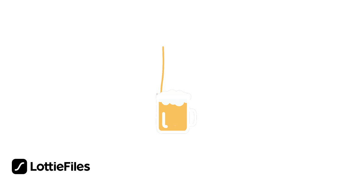 Free Beer Animation by Paul | LottieFiles