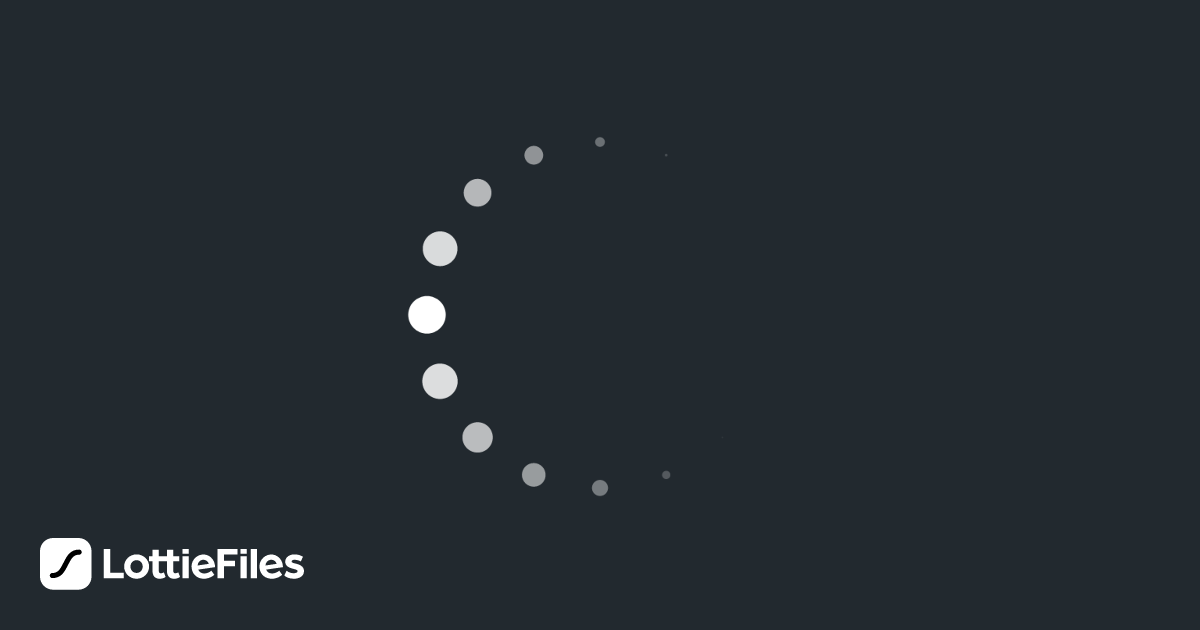 Free circle loading Animation by O Graphic | LottieFiles