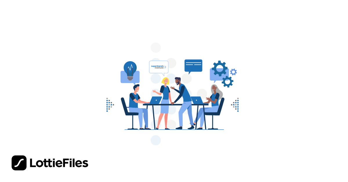 Free Business Meeting Lottie Animation Animation by Meer Azzum ...