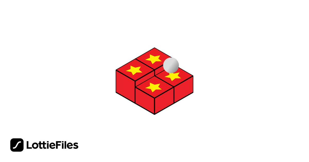 Free Ball & Cubes Loading Animation by Happy | LottieFiles