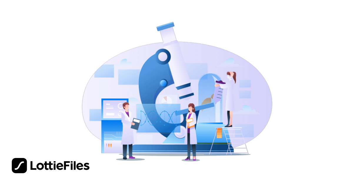 Free Research Lab in Biotechnology Animation by Abdul Latif | LottieFiles