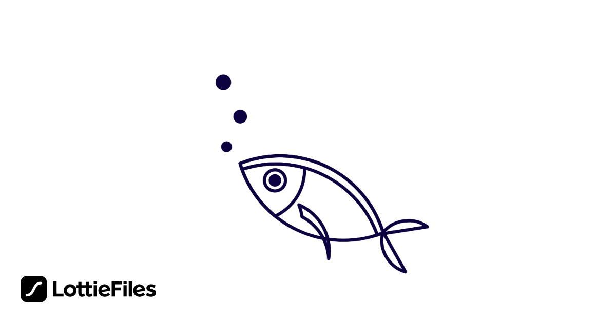Free Fish Bubble Animation by Zi | LottieFiles