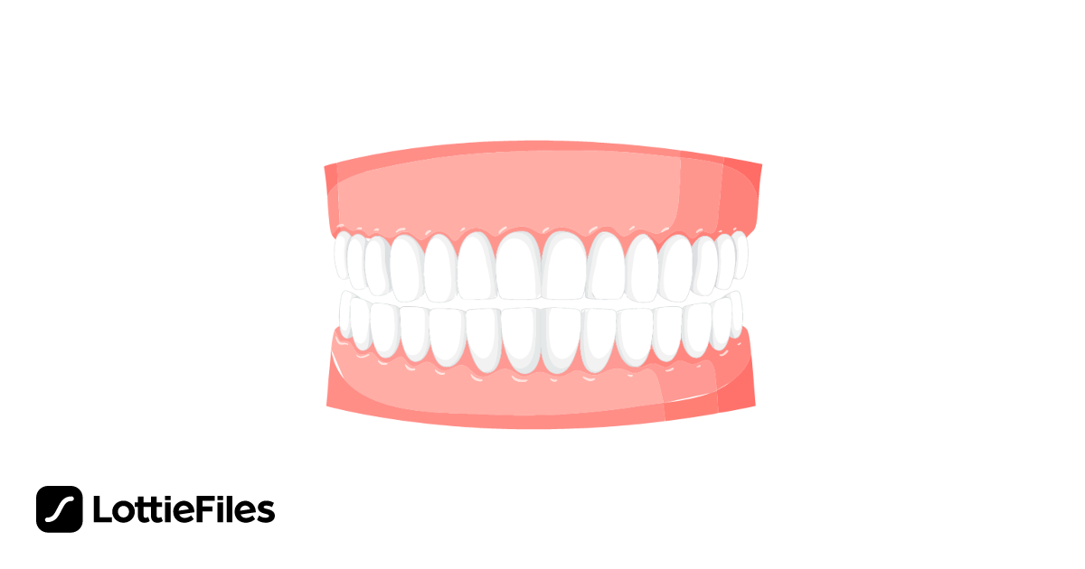 Free Denture Animation by 32INTACT | LottieFiles