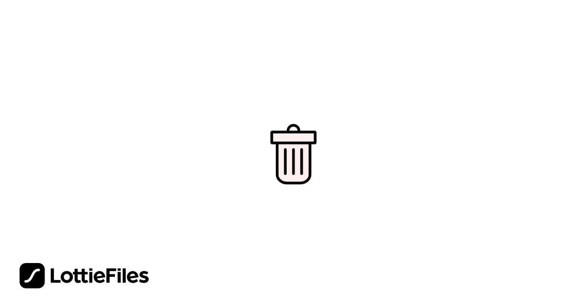 Free Delete Animation by Shibupavizha | LottieFiles