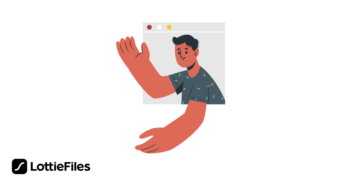 Free Boy avatar hello animation Animation by Tamim Bin Azim | LottieFiles