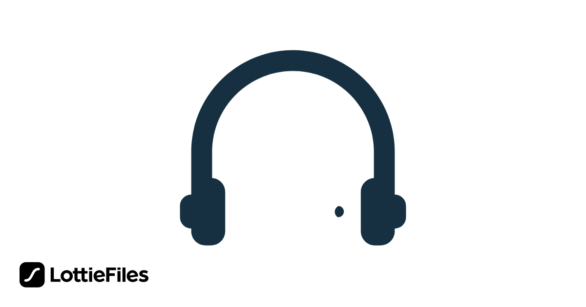 Free Headphone Animation Animation by Hieu Tran | LottieFiles