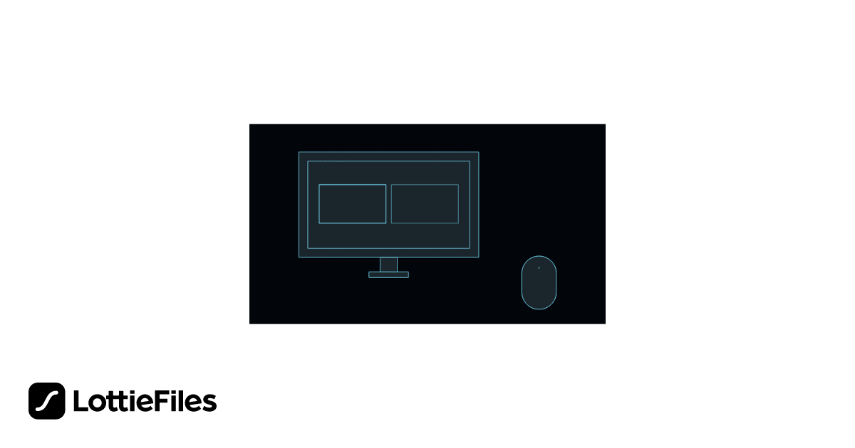 Free UNLOCK computer and mouse Animation by Caitlin Reyes | LottieFiles