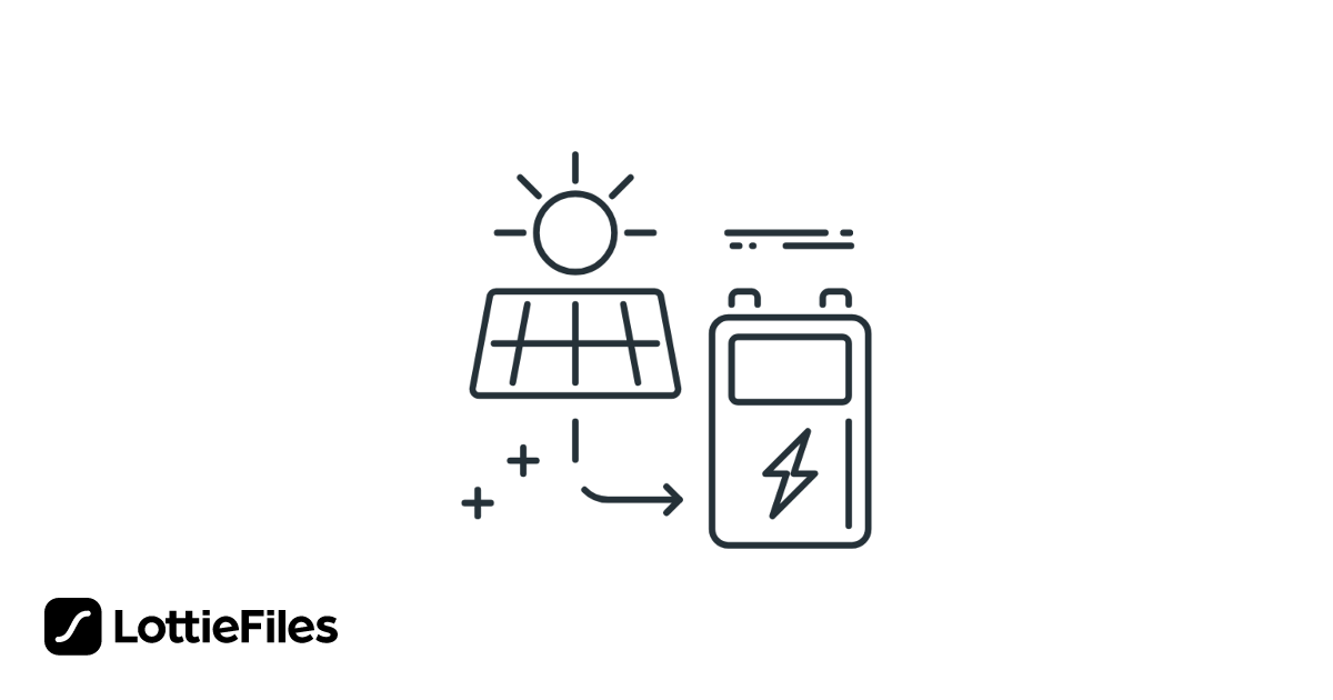 Free Solar Power Management Animation by Denish NIraNJAn | LottieFiles