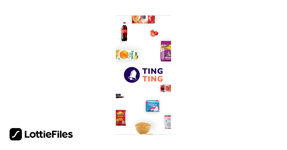 Free Ting-TIng Splash Screen Animation by Abdul Rahim | LottieFiles