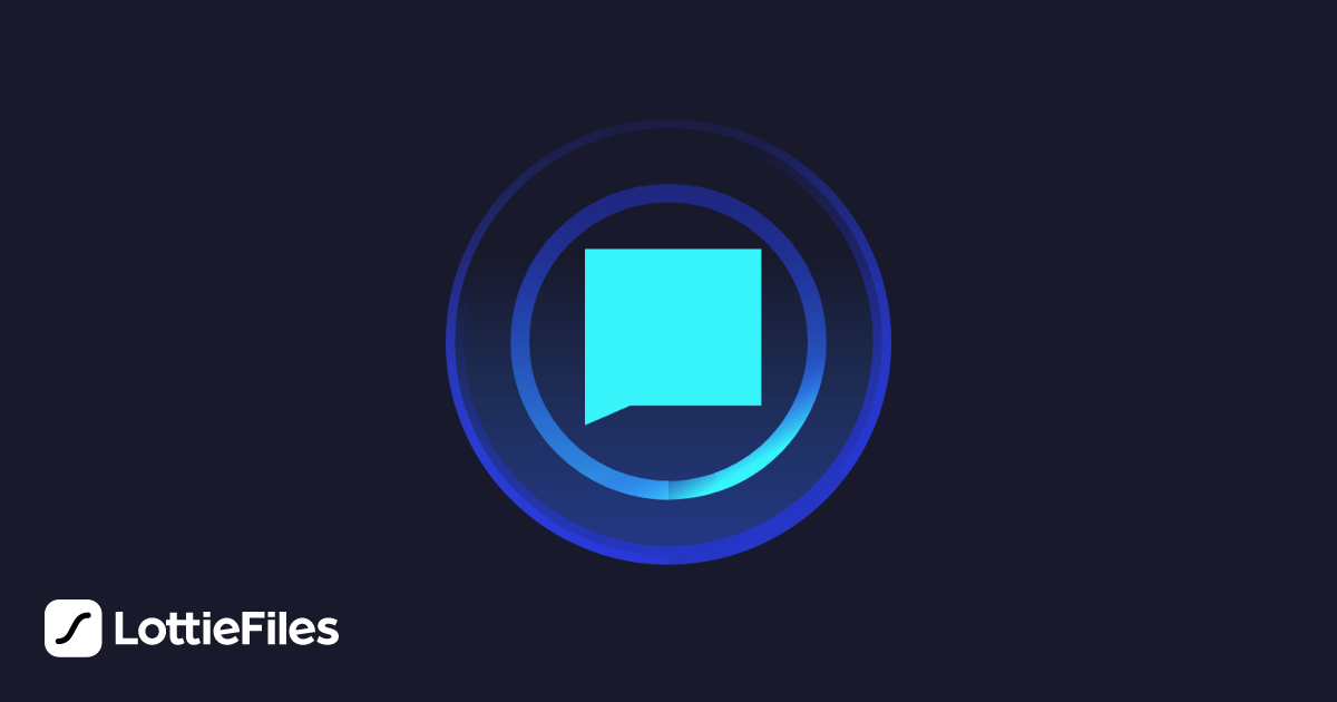 Free Chat icon Animation by Akson | LottieFiles