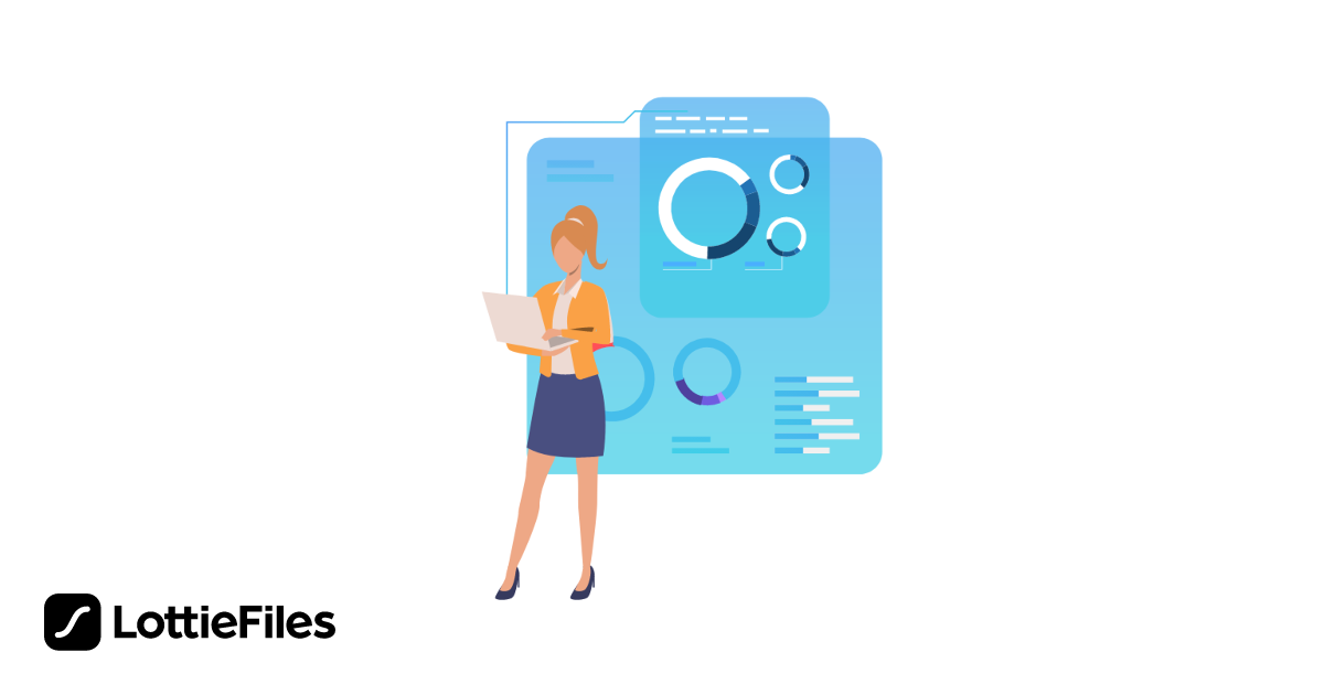 Free Girl Reviewing Business Analytics Animation by Motion Pixels ...