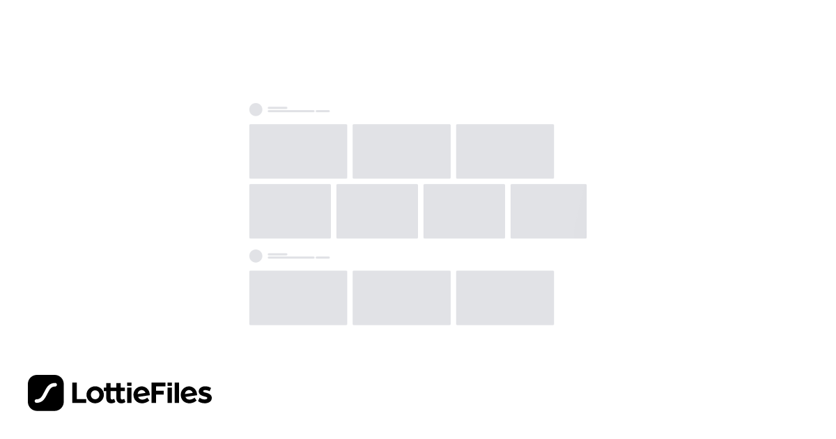 Animación gratuita de Loading Placeholder Grid por HarryNguyen ...