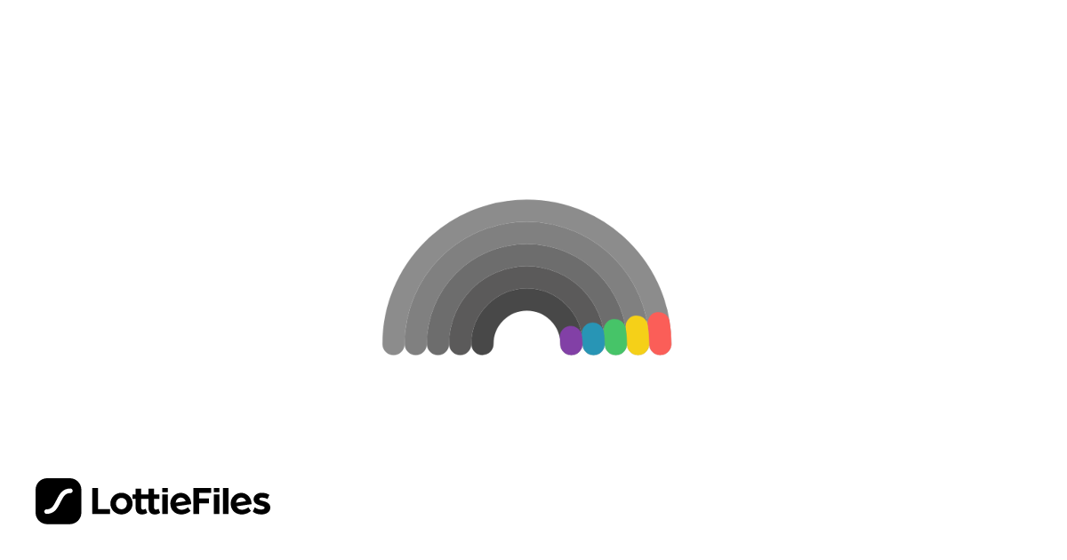 Free Clickable rainbow Animation by natoshisakamot0 | LottieFiles