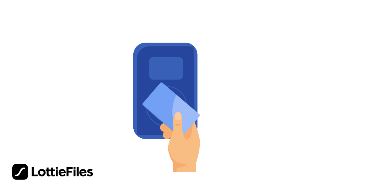 Free Tap card for NFC Animation by Aspar | LottieFiles