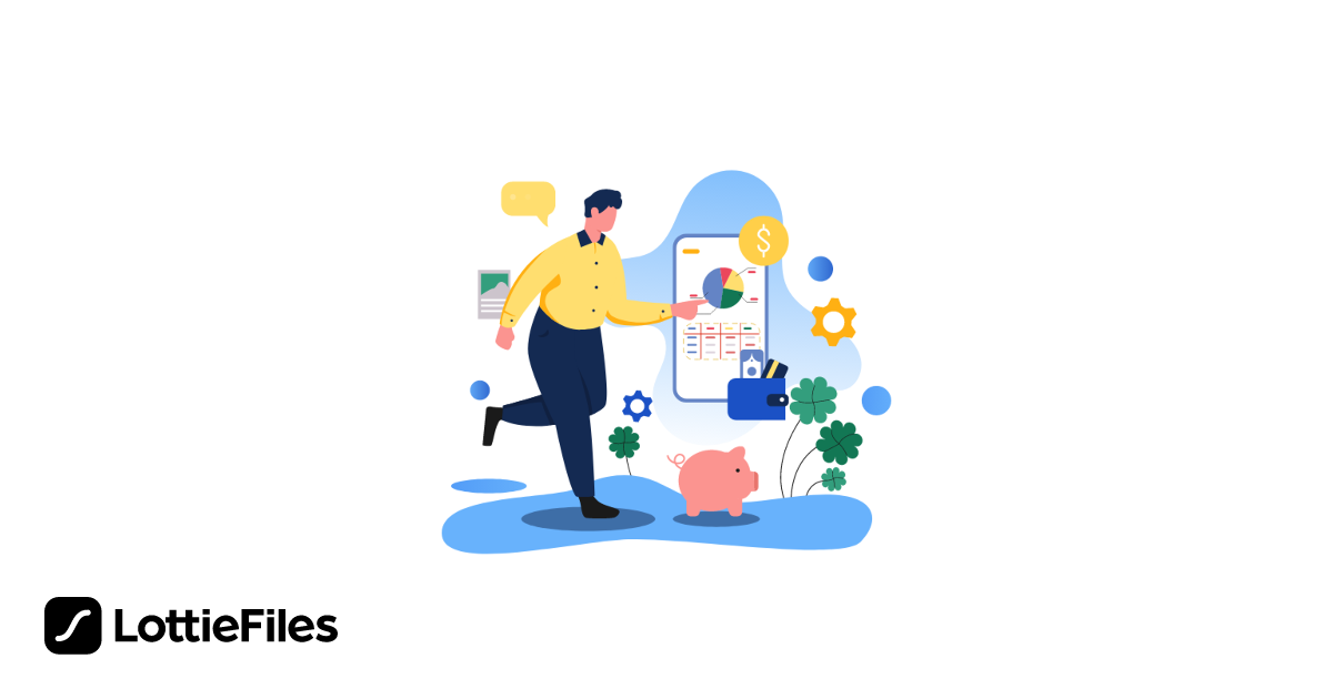 Free Build A Financial Plan Animation by Baked | LottieFiles