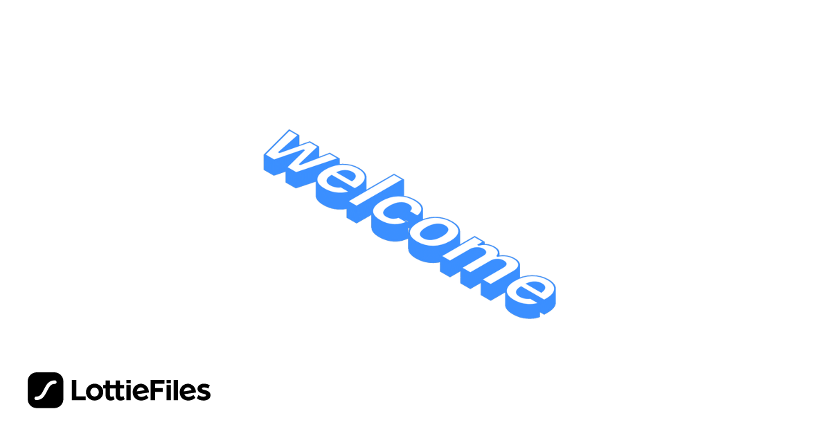 Free Isometric 3D Text loop Animation by Brian | LottieFiles