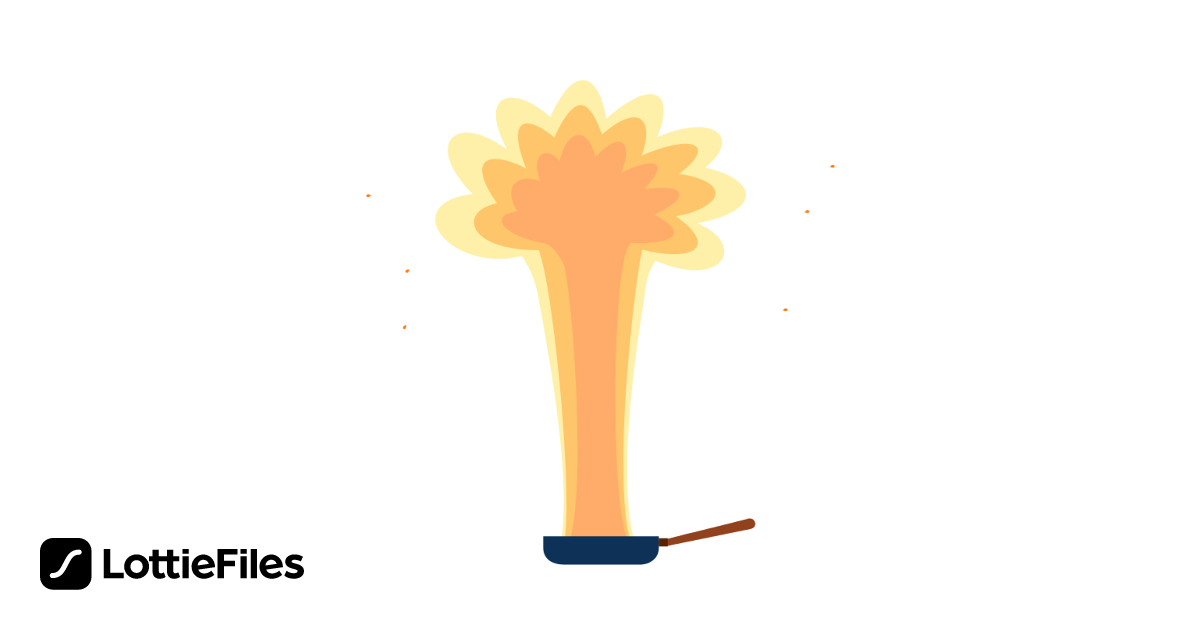 Free Explosion in cooking pan Animation by Conor | LottieFiles