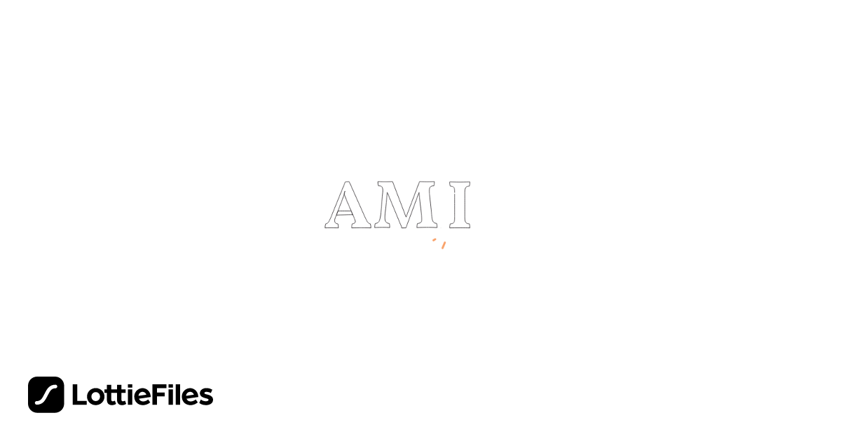 Free Ami Logo Animation by Juan David Marin | LottieFiles