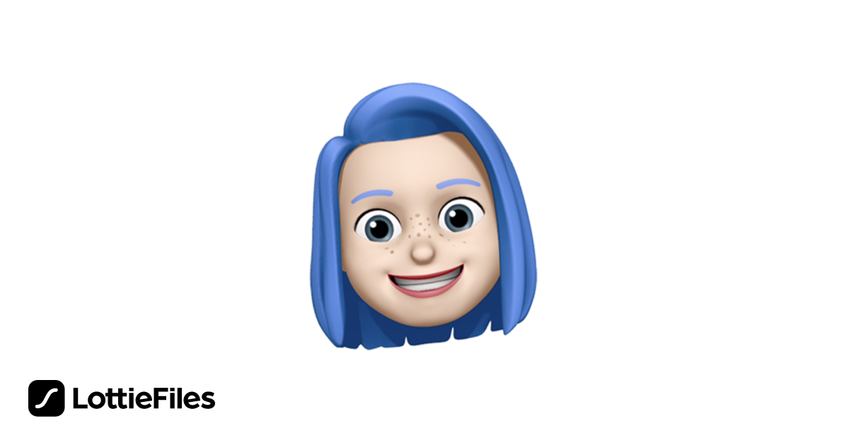Free Animoji Girl Like Animation by Att_studio | LottieFiles