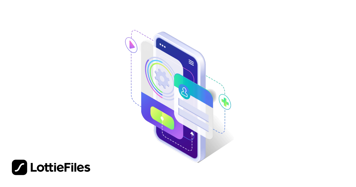 Free Data protection isometric Animation by Abdul Latif | LottieFiles