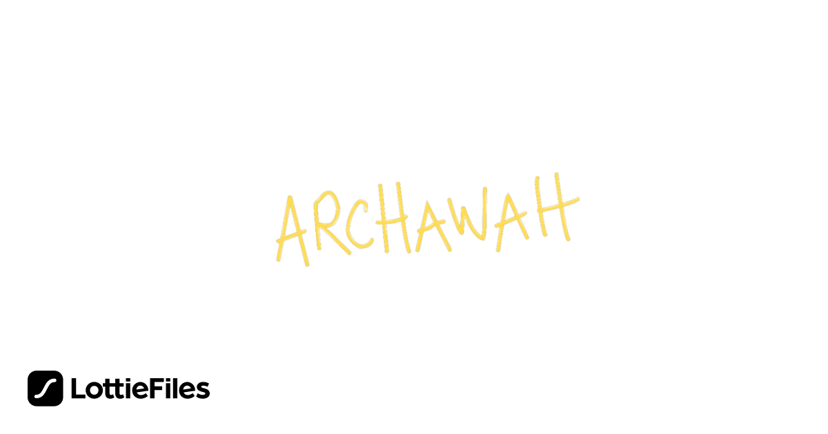 Free Arch Signature Animation by Will | LottieFiles