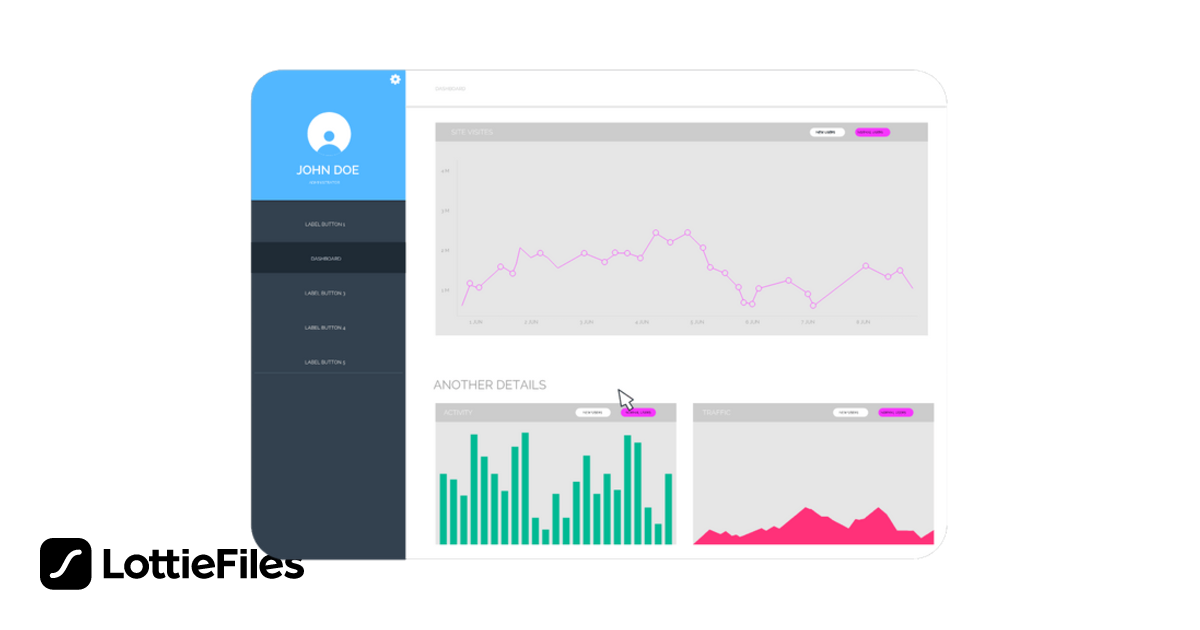 Free Graph dashboard Animation by Priyanshu | LottieFiles