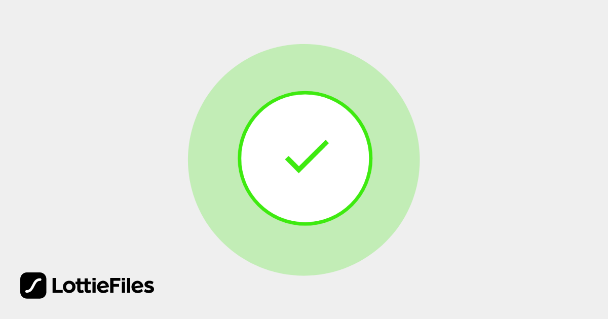 Free Success Animation by Renato | LottieFiles
